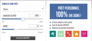 rachat de credit BNP Paribas - simulation de regroupement rapide